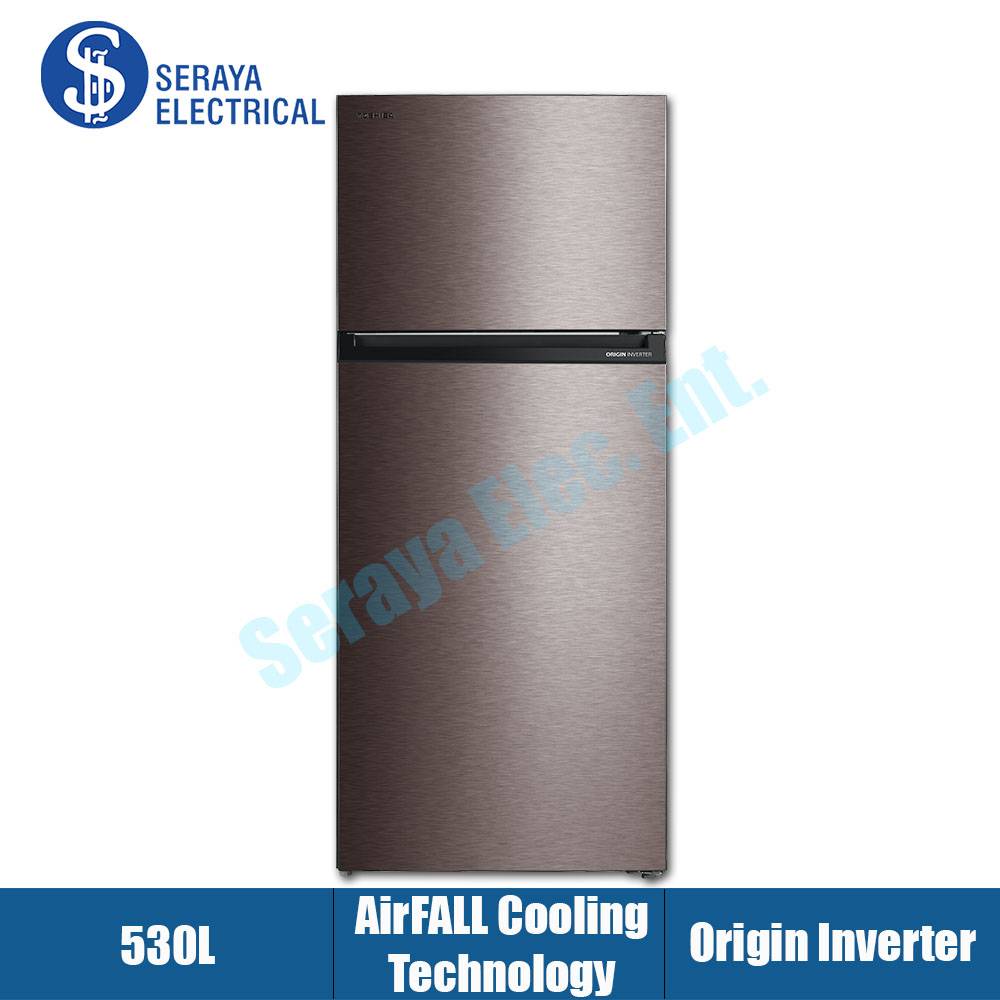 Toshiba 530L 2-Doors AirFall Cooling Origin Inverter Refrigerator GR ...
