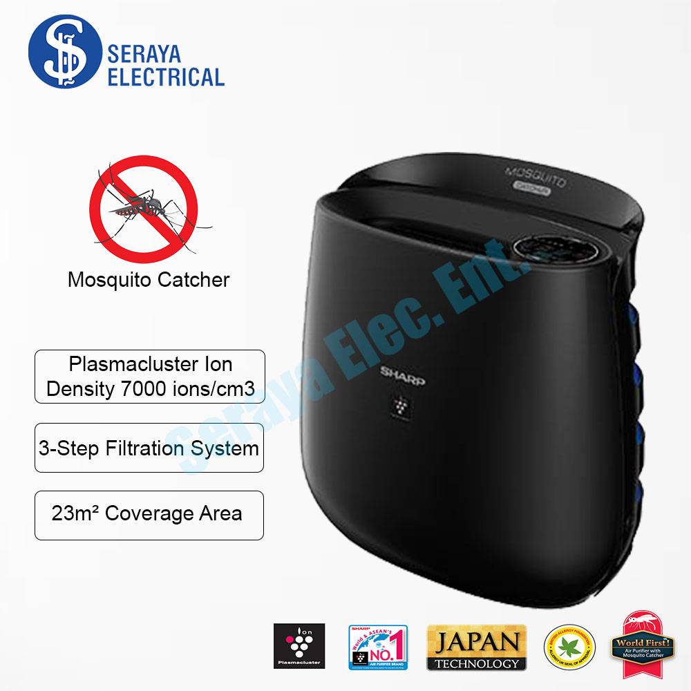 Sharp Plasmacluster Air Purifier with Mosquito Catcher FPJM30LB