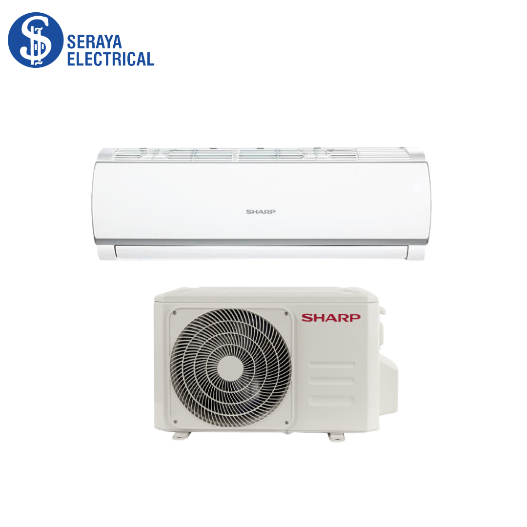 Sharp 1.0HP A/Cond (R32, Non Inverter) AHA9WCD2